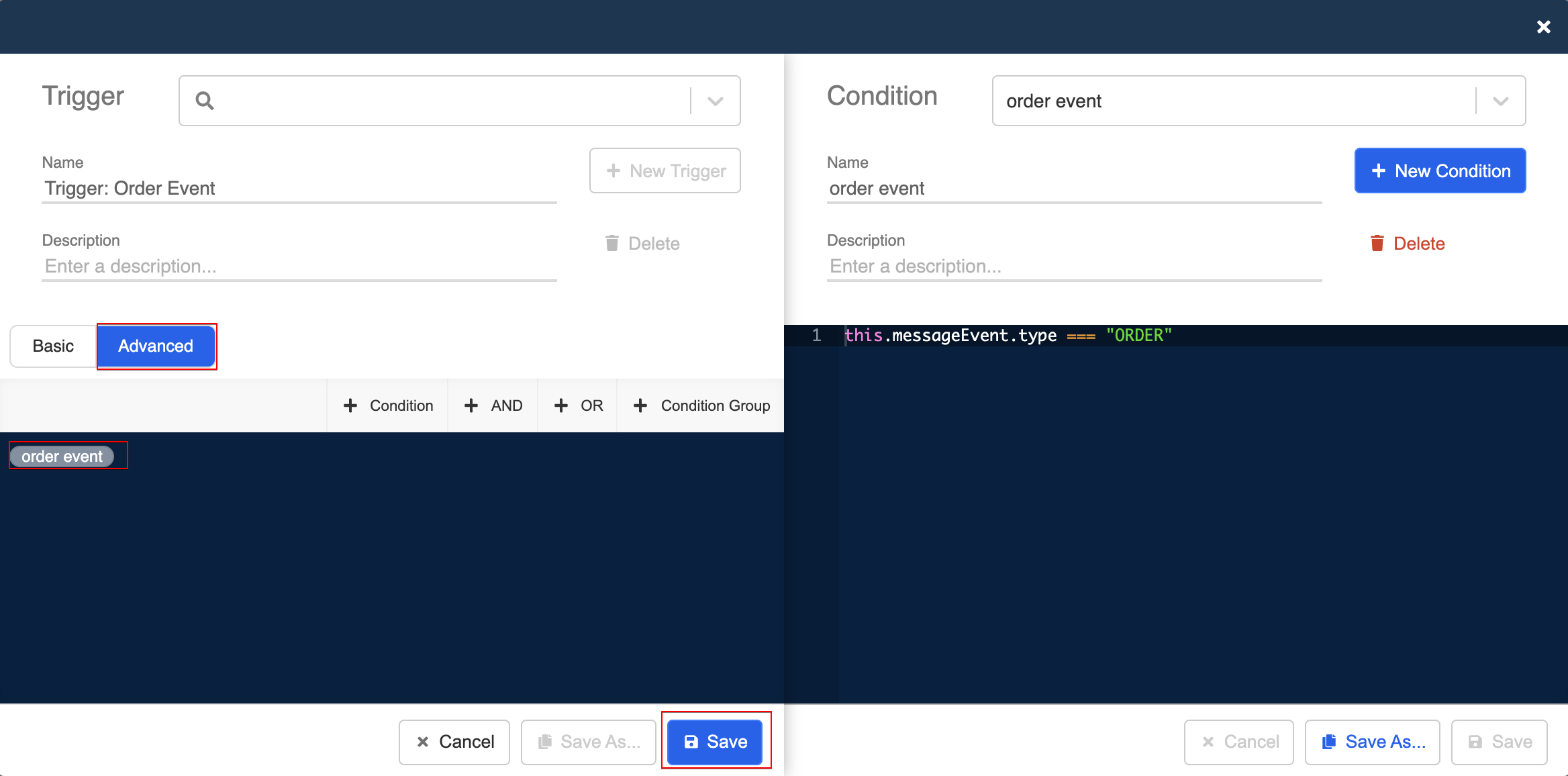 Create Product Message | WOZTELL Platform Documentation