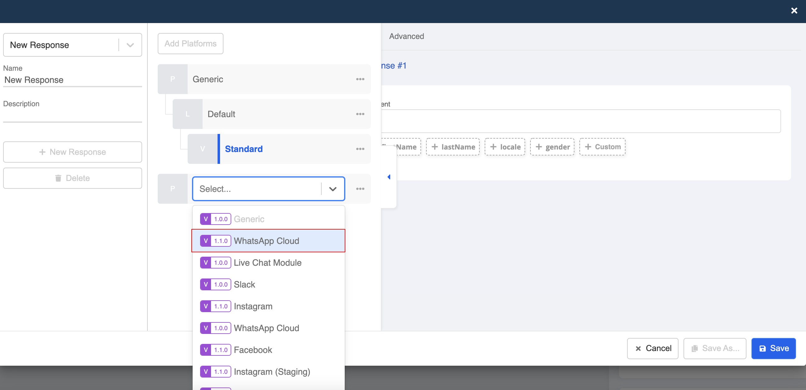 WhatsApp Setup Procedure | WOZTELL Platform Documentation